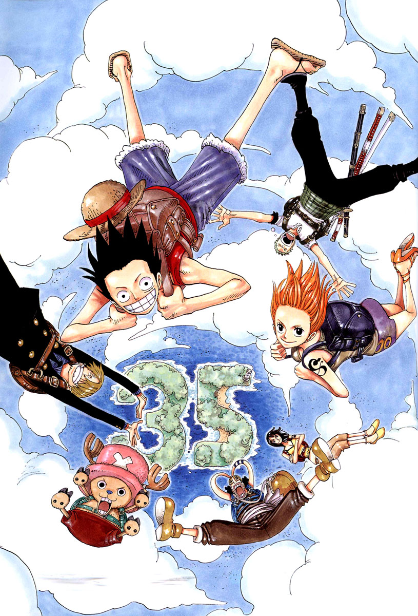 oda eiichirou one piece monkey d luffy nami nico robin roronoa zoro tony tony chopper usopp ...